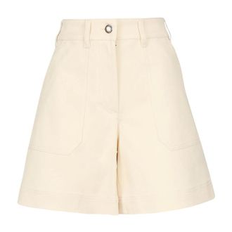 Moncler Femme, Shorts, Beige, Taille: 40 FR Shorts Casual Beige