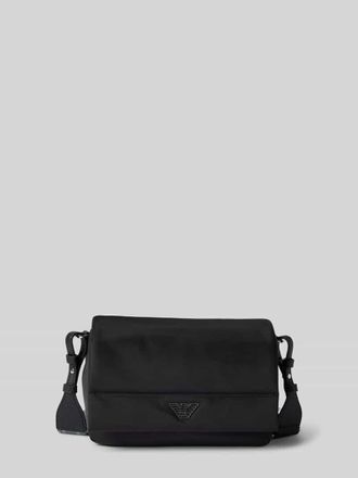 Emporio Armani Handtasche mit Label-Applikation und Schulterriemen