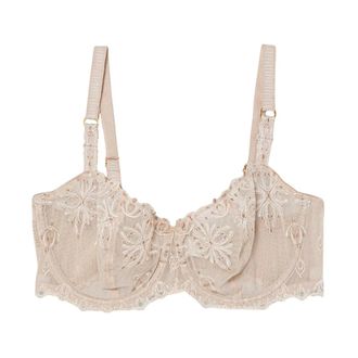 Chantelle Soutien-gorge balconnet Champs Elys&eacute;es - Femme - Sous-v&ecirc;tements - Beige - Taille: 85D FR