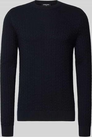 Strellson Regular Fit Pullover aus reiner Baumwolle Modell Adrian