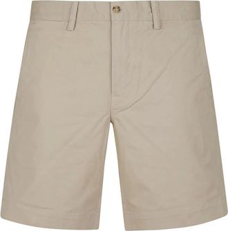 Polo Ralph Lauren Homme, Shorts, Brun, Taille: W33 Flat Front Short