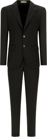 Corneliani Einknopf Sakko - - Suits - Herren - Schwarzk - S