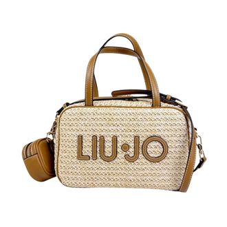 Liu Jo Femme, Sacs, Beige, Taille: ONE Size Ferielle M Bowling Rattan