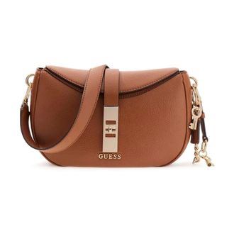 Guess Femme, Sacs, Brun, Taille: ONE Size Brooke Shoulder Satchel