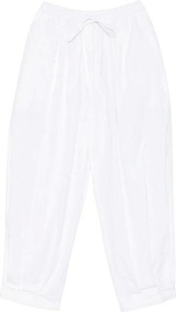 Mark Kenly Domino Tan Femme, Pantalons, Blanc, Taille: 36 FR Wide Pantalons