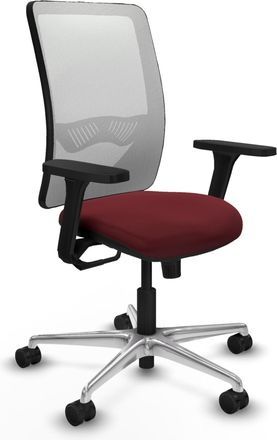 Piqueras y Crespo Stuhl aus PC Zulema mit 3D-Armlehnen, h&ouml;henverstellbare Lendenwirbelst&uuml;tze, ausgestattet mit 3 Positionen und Schneideschaum, mit Rollen von 65 mm, Ny