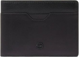 Piquadro Homme, Accessoires, Noir, Taille: ONE Size Portefeuille avec fen&ecirc;tre didentification rabattable