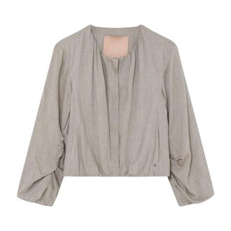 Gustav Leichte Jacke - - Jackets - Damen - Beige - XL