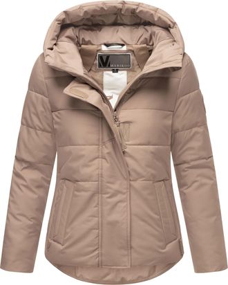 Marikoo Damen Steppjacke mit Teddy-Innenfutter & Kapuze - Elira