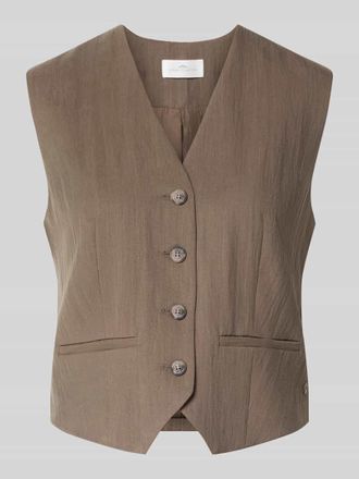 Fynch-Hatton Regular Fit Weste mit V-Ausschnitt