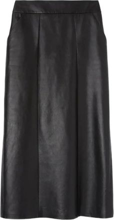 Ermanno Scervino Femme, Jupes, Noir, Taille: 36 FR Jupe fourreau en cuir