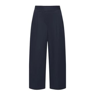 Ichi Kate Wide Hosen - - Trousers - Damen - Blau - XS