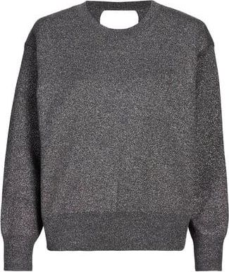 Suncoo Pull ample paillet&eacute; &agrave; dos ouvert