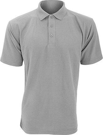 Ultimate Clothing Collection UCC 50/50 180gsm Unisex Pique Polo - Heather Grey - 4XL