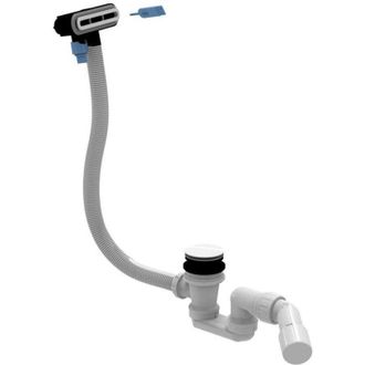 Villeroy & Boch Villeroy&boch - Zubeh&ouml;r - Ab- und &Uuml;berlaufgarnitur f&uuml;r Badewannen, Push-Open, Alpinwei&szlig; U90959001