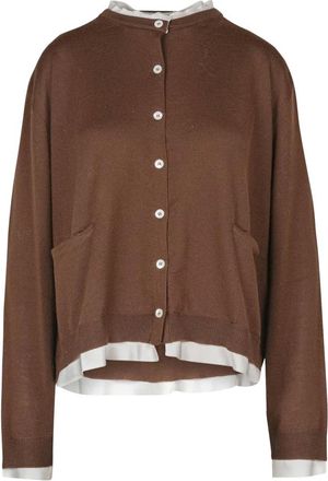 Semicouture Damen, Strickwaren, Braun, SGr&ouml;&szlig;e