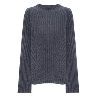 Twinset Damen, Strickwaren, Grau, MGr&ouml;&szlig;e