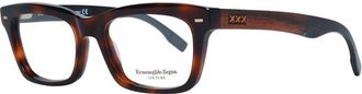 Ermenegildo Zegna Couture-Brille aus Acetat mit Holzrahmen