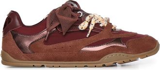 Pinko Pinko, Femme, Chaussures, Rouge, Taille: 36 EU Yulia Baskets