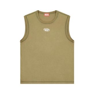 Diesel Tank Top - - Tops - Herren - Gr&uuml;n - L