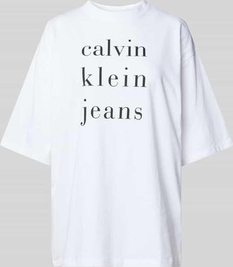 Calvin Klein Jeans T-Shirt mit Label-Print Modell CKJ LOGO