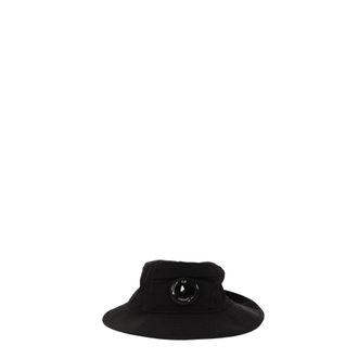 C.P. Company C.p. Company, unisex, Accessoires, Noir, Taille: M Élégant Chapeau Noir en Polyamide