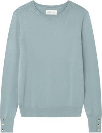 Springfield 3.t/Gym/G.BS.caja Sweater Primavera Pull, Vert Menthe, M Femme