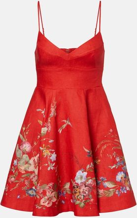 Zimmermann Minikleid Patience aus Leinen