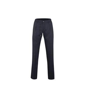 Moorer Homme, Pantalons, Bleu, Taille: L Pantalon Anton-FSR