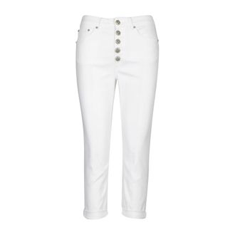 Dondup Cropped Denim Jeans - - Jeans - Damen - Wei&szlig; - W28