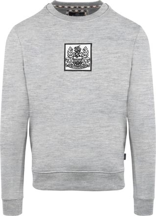 Aquascutum Sweatshirt f&uuml;r Herren, gerippt (Grau)