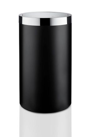 Joop W&auml;schetonne Chromeline Black, Schwarz, Chrom, Metall, 58 cm, Ordnen & Aufbewahren, W&auml;schek&ouml;rbe & Tonnen