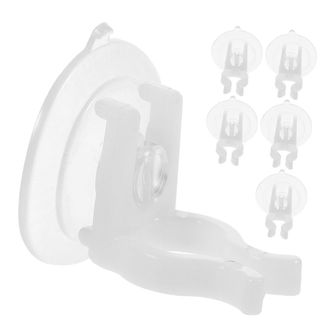 TOPBATHY 6 St&uuml;ck Teiliges Saugnapf Kerzenhalter aus PVC f&uuml;r LED Batteriebetriebene Kerzen Vielseitig f&uuml;r Fenster und W&auml;nde Einfache Montage Stilvoller Party Wo