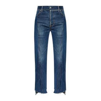 VETEMENTS Iconic Cut-up Gerades Jeans - - Jeans - Damen - Blau - L