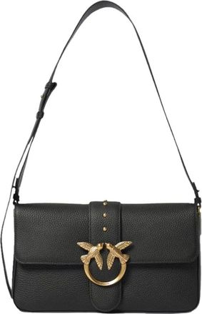 Pinko Pinko, Femme, Sacs, Noir, Taille: ONE Size Love One Classic Shoulder Bag