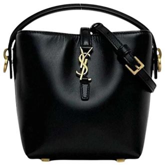 Saint Laurent Pre-owned Vintage Bucket Bag - - Pre-owned - Damen - Schwarzk - ONE SIZE