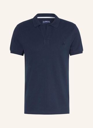 Vilebrequin Piqu&eacute;-Poloshirt Palatin blau