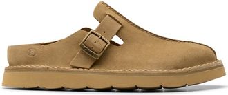 Clarks Sandalen Solybury Mule aus Wildleder mit Profilsohle in