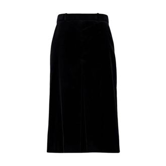 Saint Laurent Damen, R&ouml;cke, Schwarzk, LGr&ouml;&szlig;e