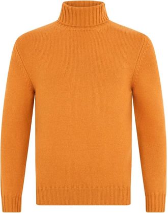 Fedeli Herren, Strickwaren, Orange, XLGr&ouml;&szlig;e