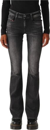 Diesel Femme, Jeans, Noir, Taille: W30 Flared Jeans