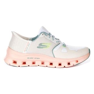 Skechers Femme, Chaussures, Multicolore, Taille: 38 EU Baskets Mesh Glide-step Pro Blanc Rose