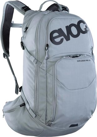 Evoc EXPLORER PRO 30, Rucksack (BODY HUGGING Passform, AIR FLOW CONTACT SYSTEM, AIRO FLEX Hüftgurt, inkl. Werkzeugfach, Trinkblasenfach für Trinkblasen bis