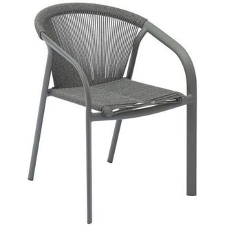 Hesperide Fauteuil de jardin empilable Riu vert laurier - Hesp&eacute;ride
