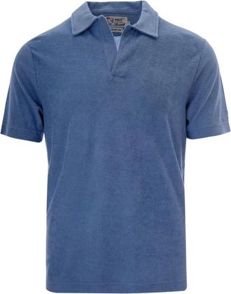 MC2 Saint Barth Homme, Tops, Bleu, Taille: S Jeremy Jersey Terry Polo
