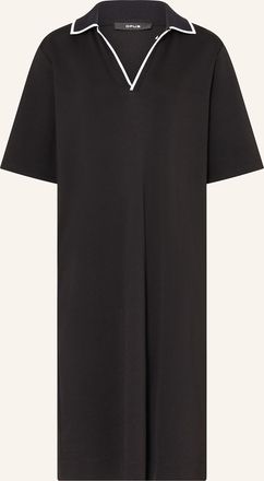 OPUS Jerseykleid Wembli schwarz