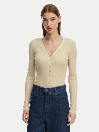 Only Strickjacke Mist 15363392 Beige Slim Fit
