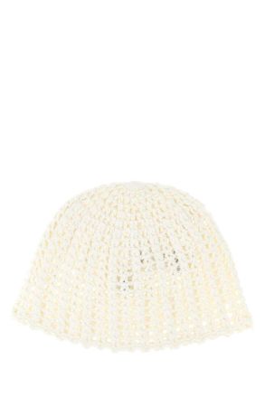 The Garment Hat Crocheted Organic Cotton Beanie - Cream