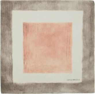 Emporio Armani Femme, Accessoires, Multicolore, Taille: ONE Size Foulard bross&eacute; en m&eacute;lange de modal