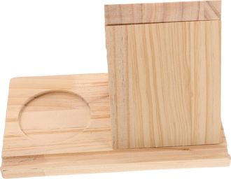 DOITOOL Buchst&auml;nder Aus Holz Einfaches Leseregal Schreibtisch-buchst&auml;nder Robustes Holz Kompaktes Design Platzsparend Lesest&auml;nder Zur Pr&auml;sentation